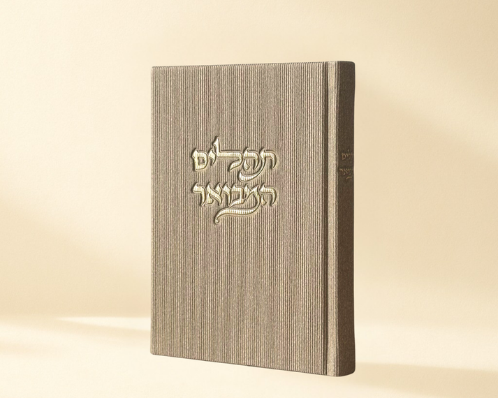 TEHILIM Book of Psalms with Commentary - Beige | Made in Israel | USA ...